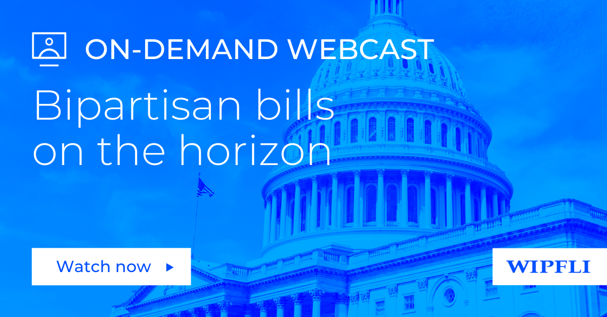 Webinar: Infrastructure bill and other bipartisan bills 2021 may bring ...